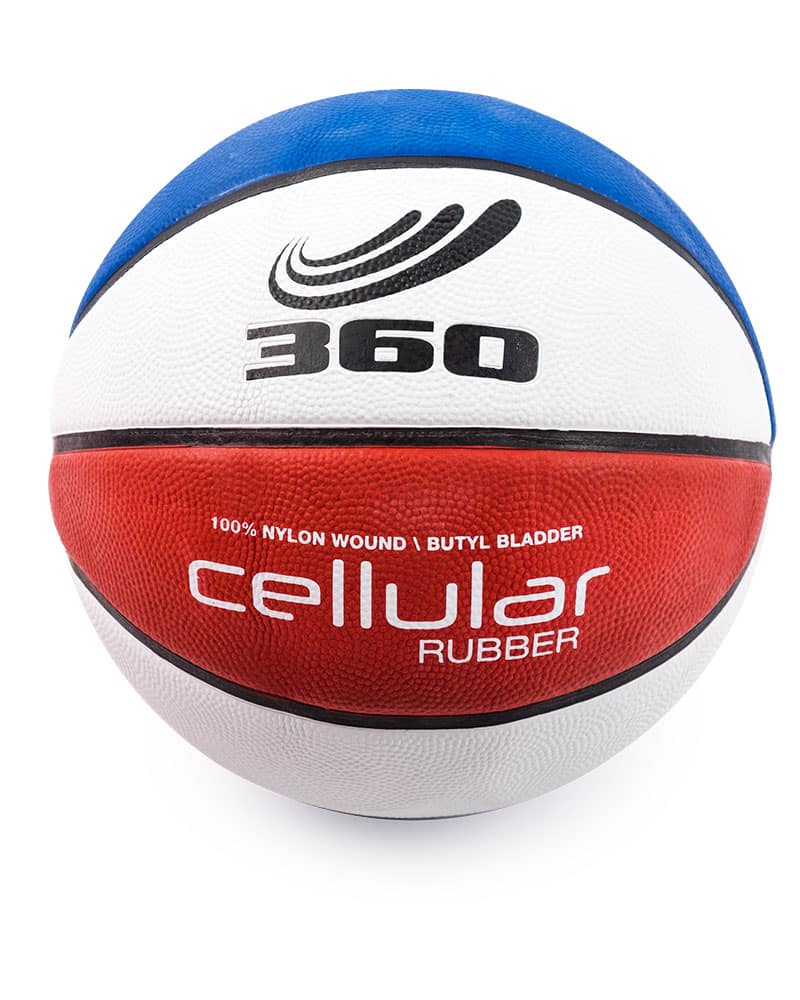 360 Athletics-Cellular™ Composite Basketball – Tri Colour