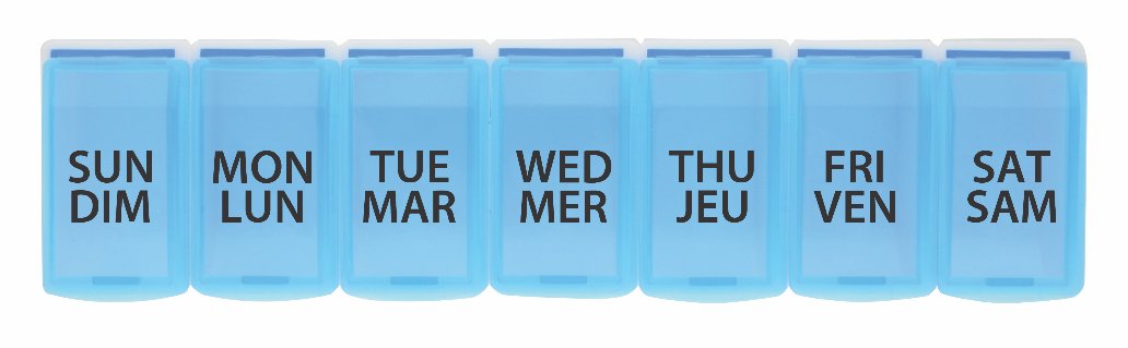 BIOS - Detachable 7 Day Pill Organizer