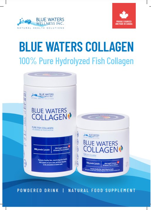 Blue Water Wellness - 100% Pure Hydrolyzed Fish Collagen