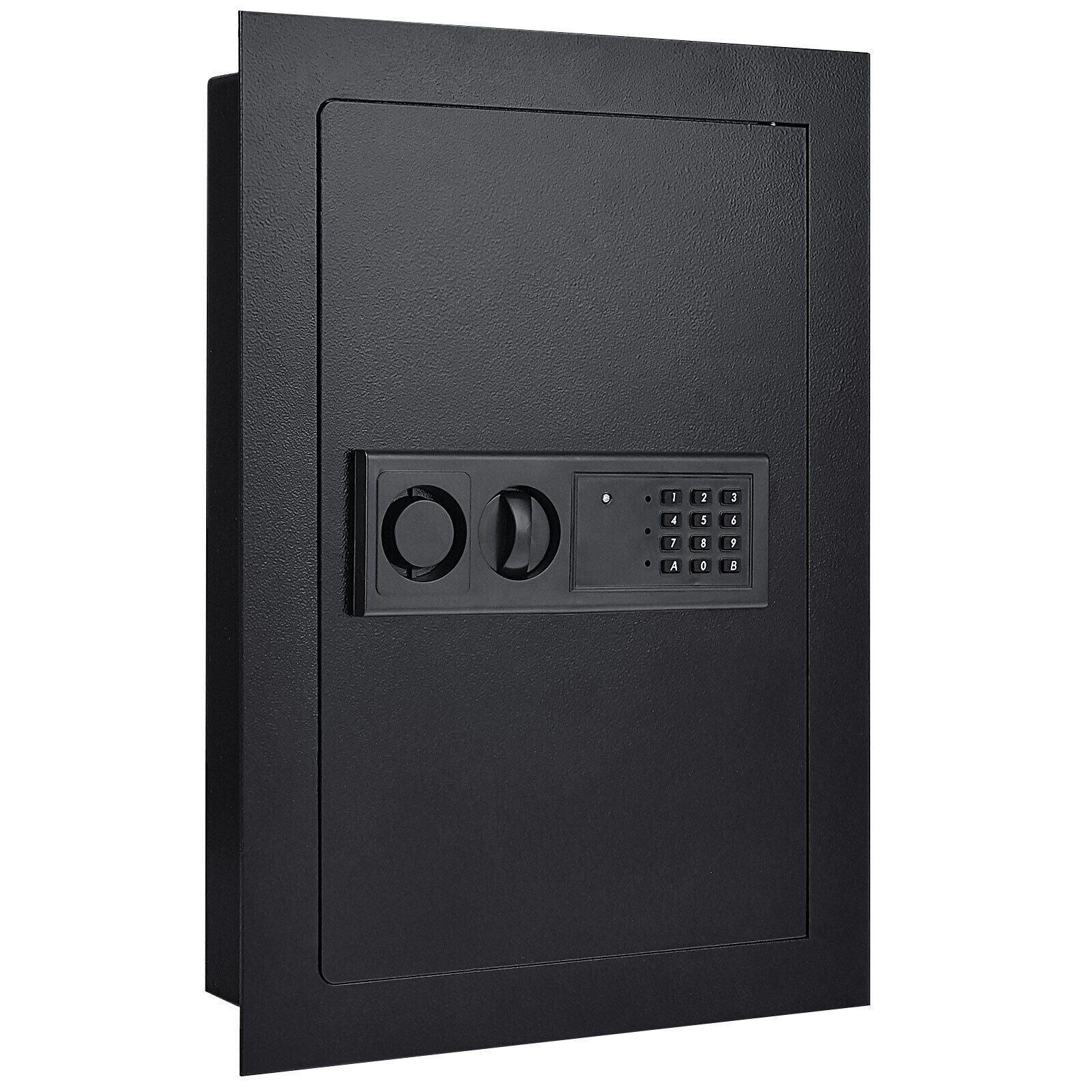 Digital Flat Recessed Wall Safe Security Lock Gun Cash Box